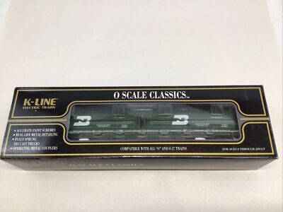 K-Line K676-1151 Burlington Northern BN 686094 Coil Car with Load Model Train | eBay