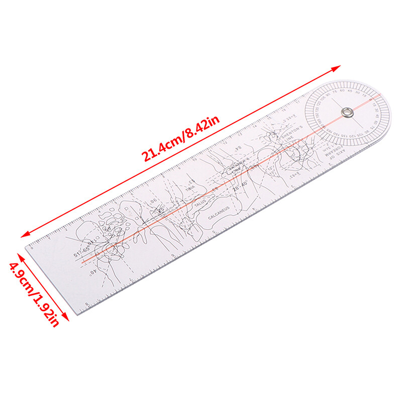 Multi-Ruler Goniometer Angle Medical Ruler Joint Orthopedics Tool ...
