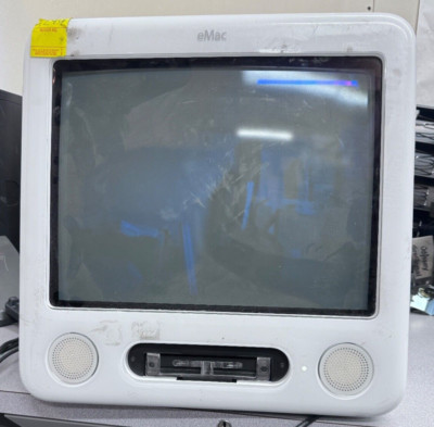 ⭐⭐⭐⭐⭐ Vintage Apple eMac A1002 All in One Desktop Power PC Computer | eBay