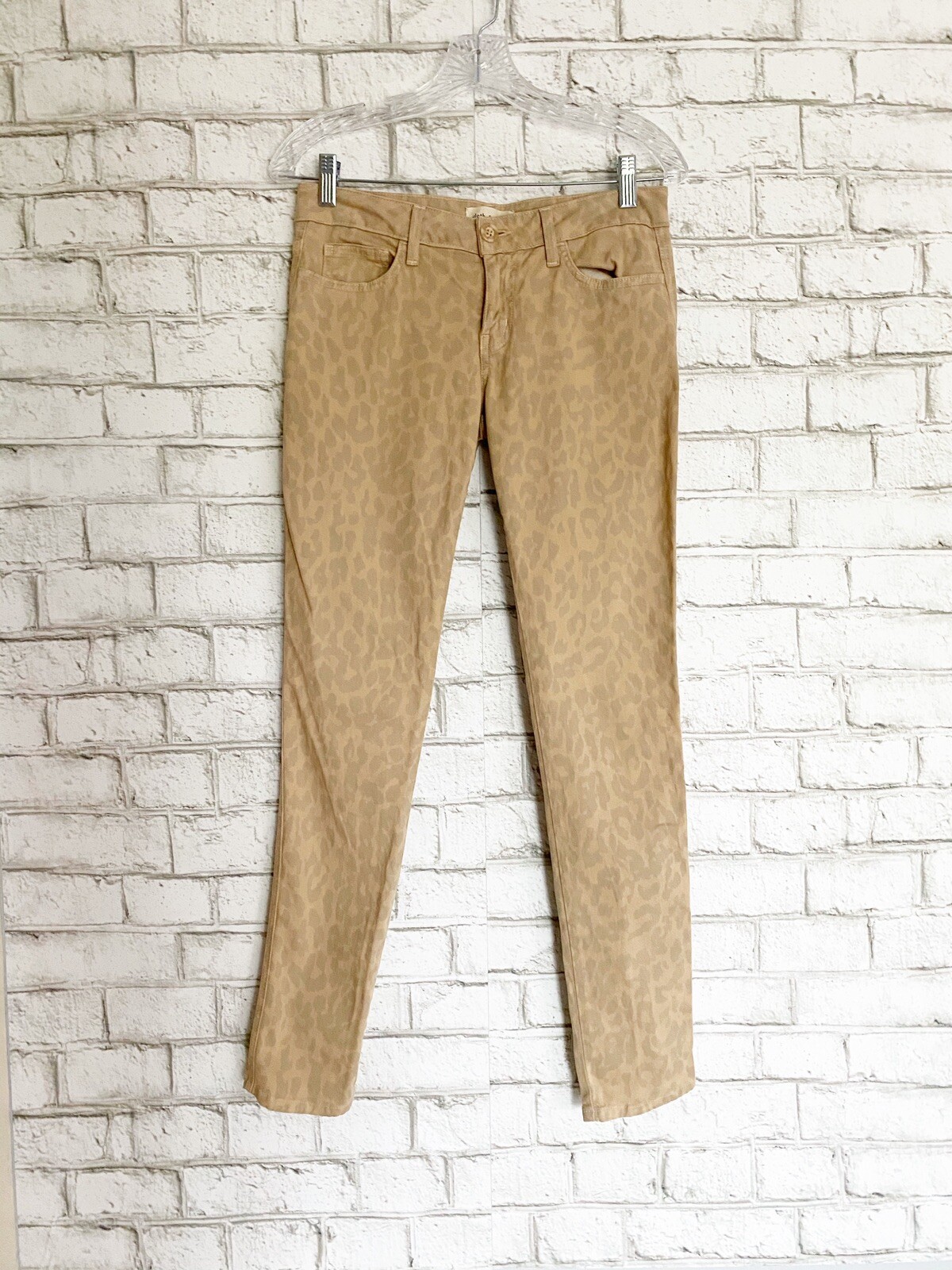Cloth & Stone Anthro Leopard Print Lightwash Jeans Si… - Gem