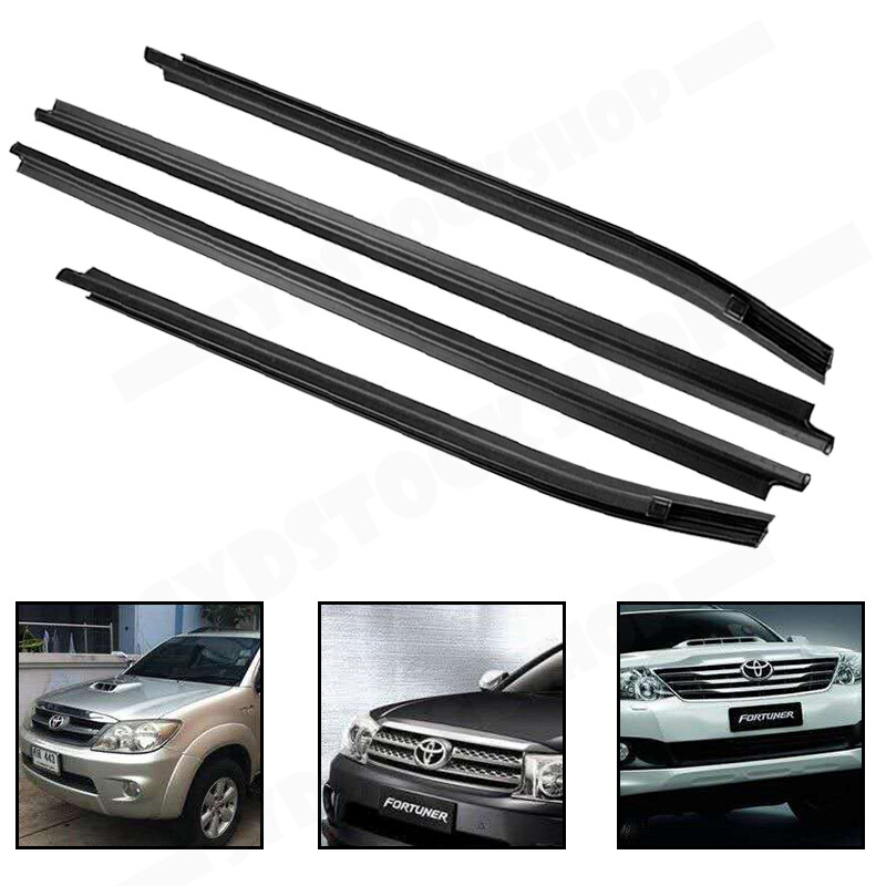 Fit Toyota Hilux Double Cab Window Glass Seals Rubber Window Weather ...