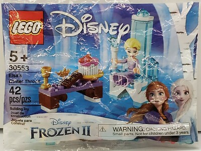 LEGO 30553 Elsa's Winter Throne Disney Frozen II Elsa Minifig. New ...
