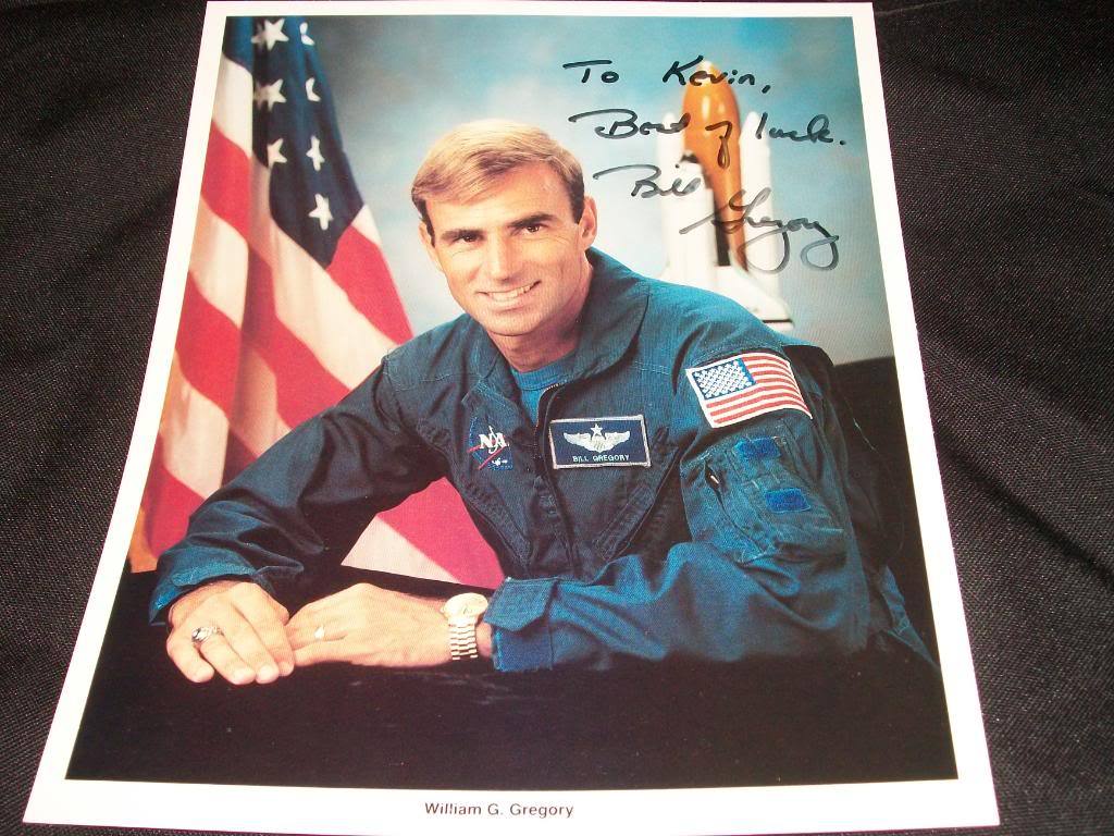 NASA William Gregory Auto Signed 8x10 Official Photo | eBay