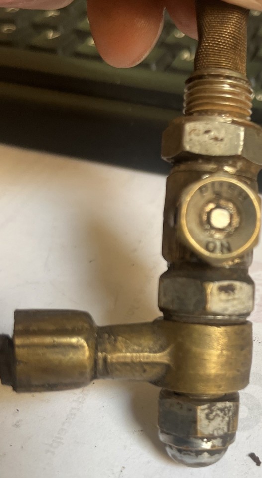 vintage enotts Ewarts PETROL TAP 1/4 BSP NORTON ARIEL PANTHER SUNBEAM ...