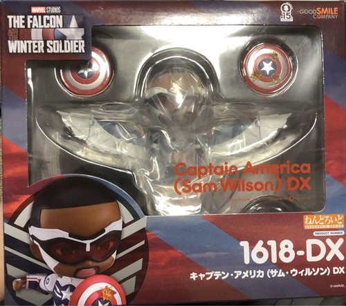 Nendoroid Dx Captain America Sam Wilson 1618 Action Figure New | eBay