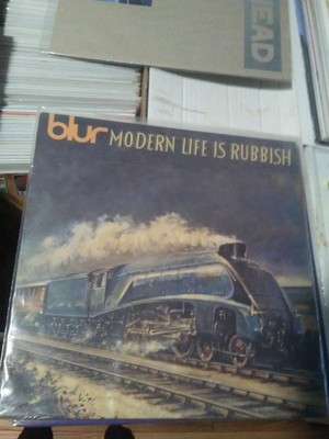 Blur - Modern Life is Rubbish (1993) [blue vinyl] Rare bootleg | eBay