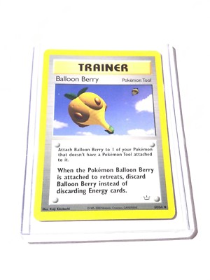 BALLOON BERRY Trainer - Neo Revelation Set - 60/64 - UnCommon Pokemon ...