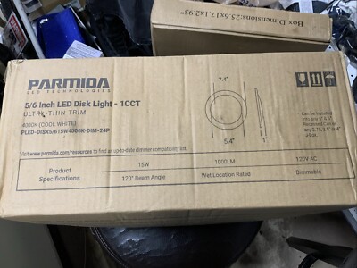 Parmida 24 Pack 5/6 Dimmable Led 6 Inch 24 Pack4000k Cool White 🆕 | eBay