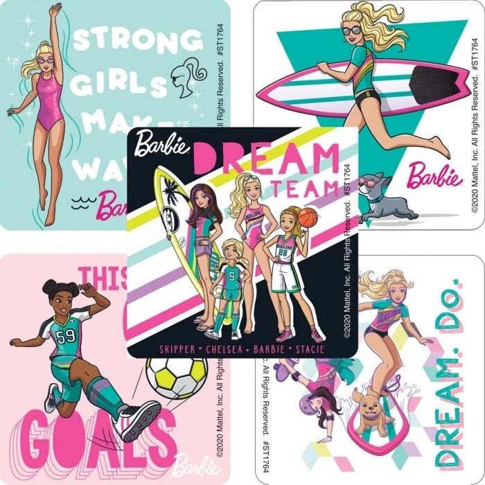 Barbie Stickers To Print