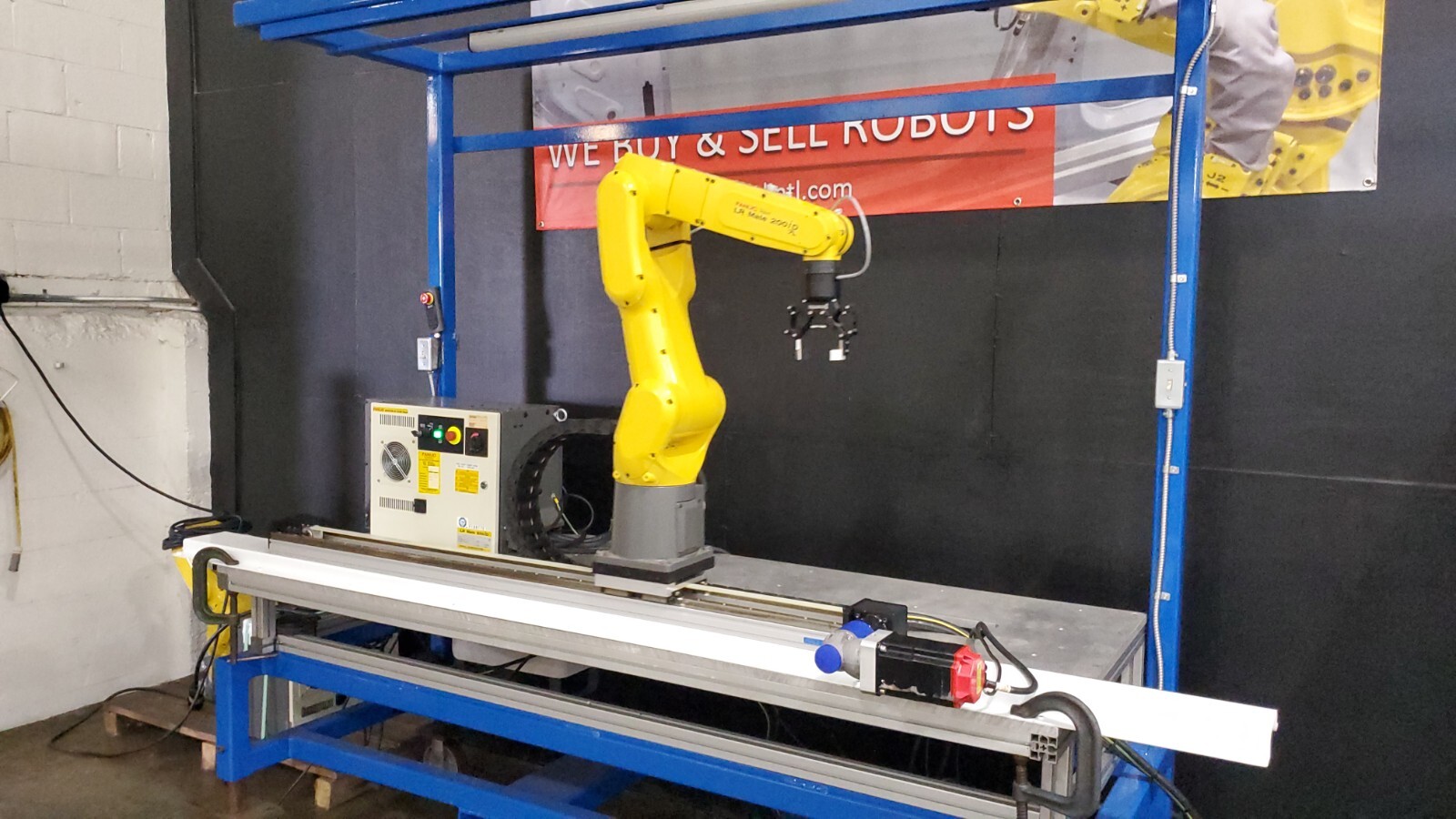 FANUC LR Mate Robot Linear Rail Track - 1.5 Meter Length - LR Mate ...