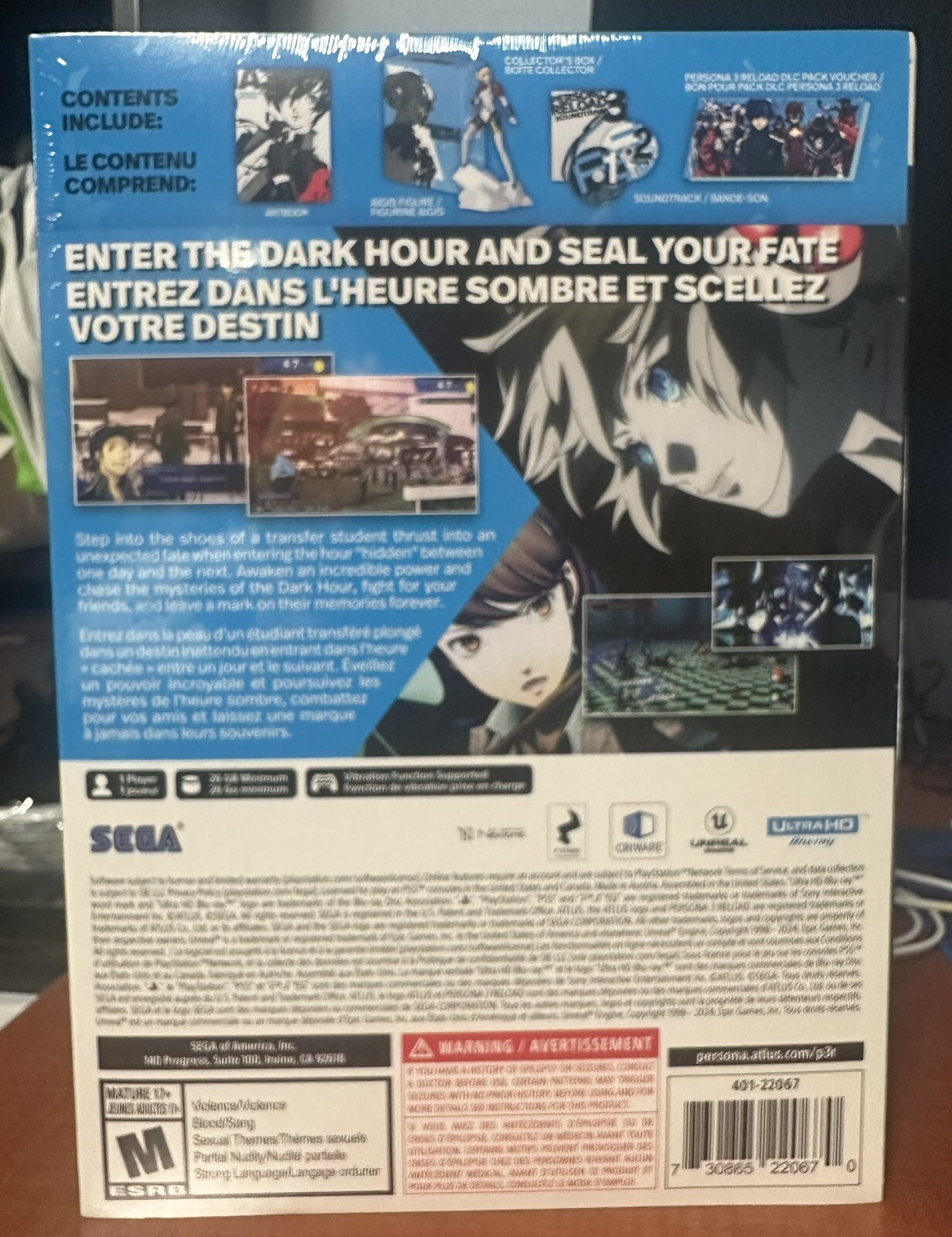 Persona 3 Reload: Aigis Collector's Edition P3R (PlayStation 5 PS5) New ...