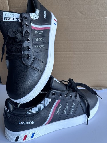 SSNJ Fashion Black Sneakers Sports shoes Size 48 / UK 12 | eBay UK
