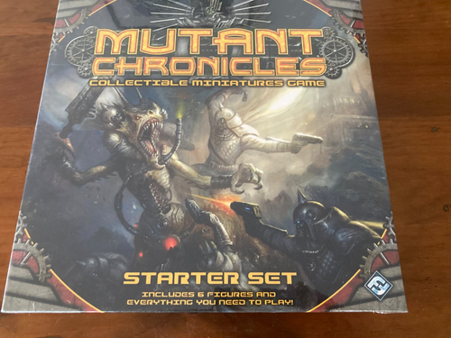 Mutant Chronicles Starter Set Miniatures Game 2008 NEW OOP Rare | eBay Australia