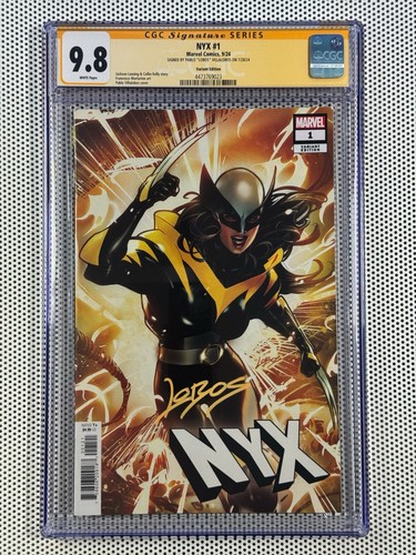 NYX #1 2024 Marvel Comics 1st Print Signed Pablo Villalobos Variant CGC ...