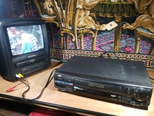 JVC HR-VP70U HI-FI VCR W AV Compu Link 4 Head VCR RCA IN & OUT TESTED ...