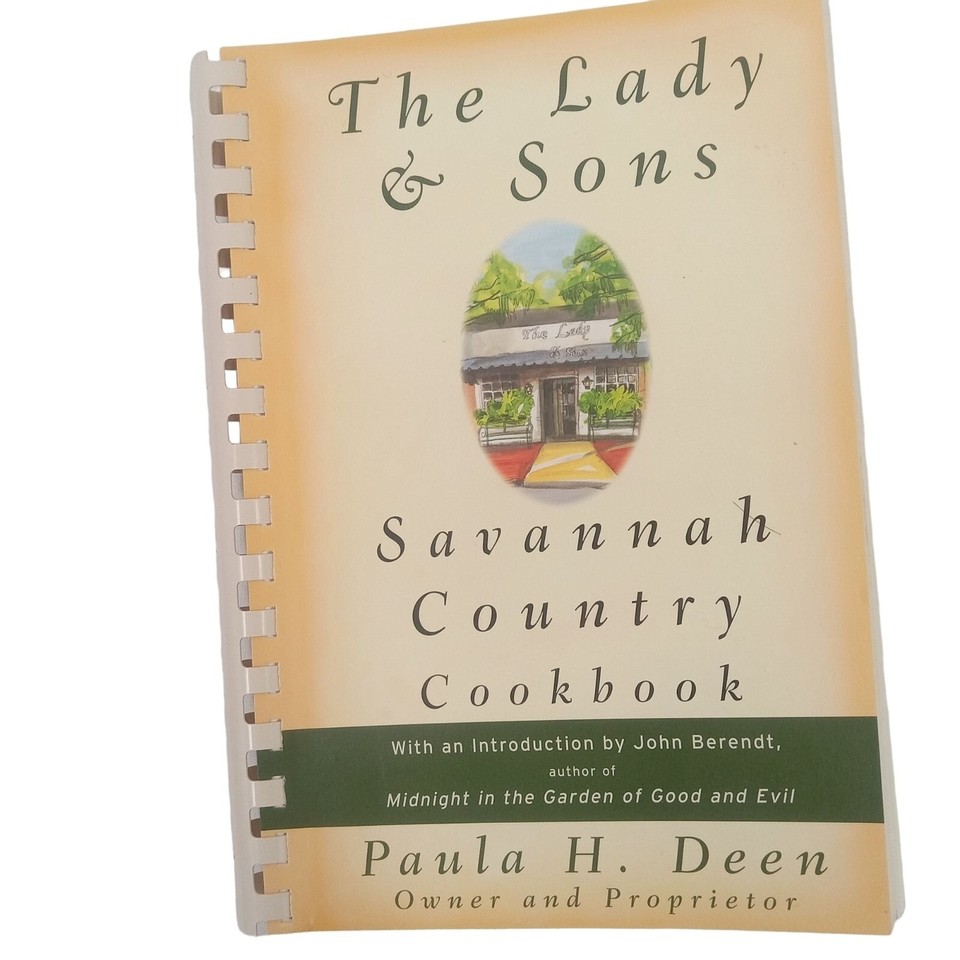 Paula Deen Lady And Sons Dessert Savannah Country Cookbooks Comb Bound ...