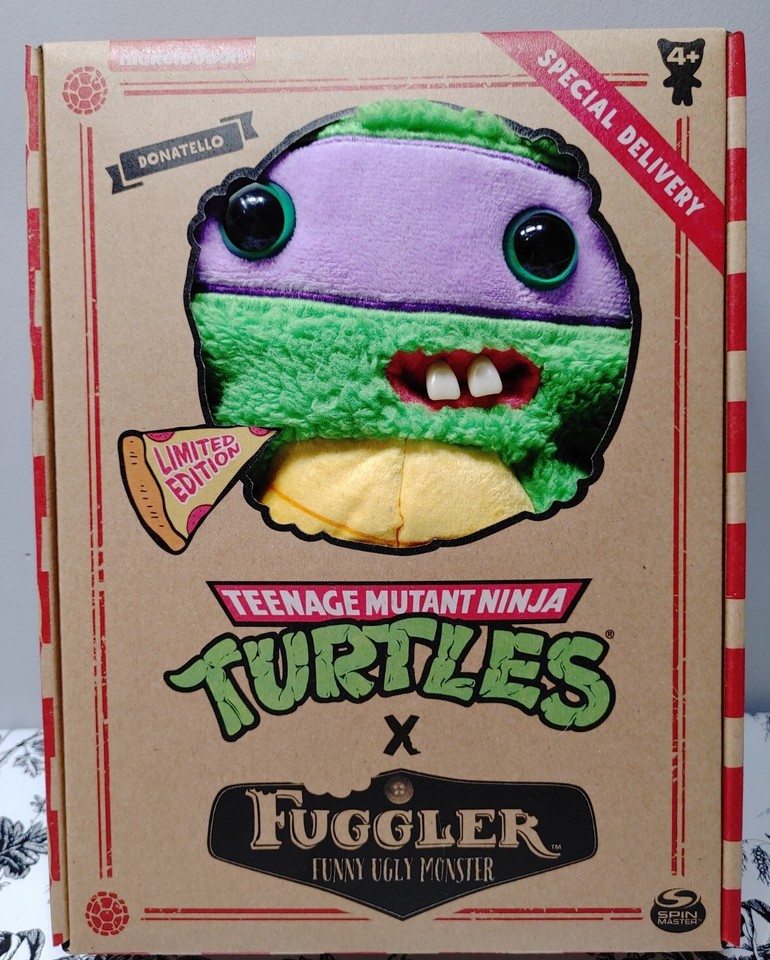 FUGGLER SET OF 4 Teenage Mutant Ninja Turtle Ugly Monster Toys LTD ...