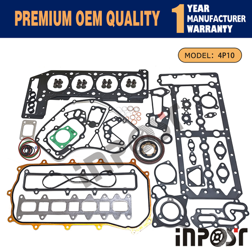 4P10 Full Gasket Kit For Mitsubishi 4P10 Engine Cylinder Head Gasket ...