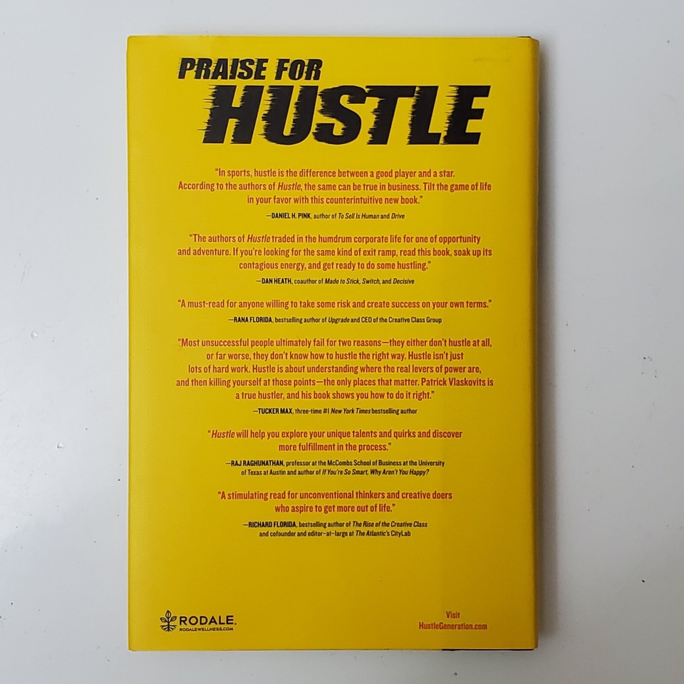 Hustle by Neil Patel, Patrick Vlaskovits, Jonas Koffler; 2016 hardcover ...