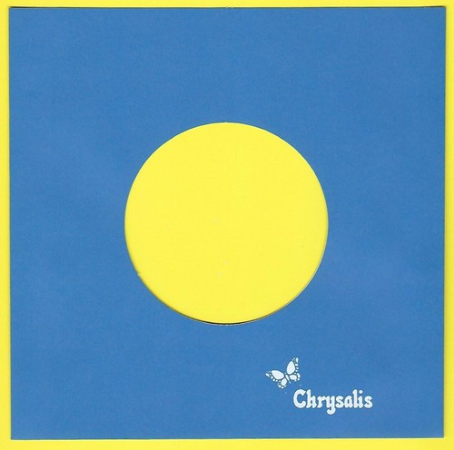 CHRYSALIS RECORDS (blue) REPRODUCTION RECORD COMPANY SLEEVES - (pack of ...