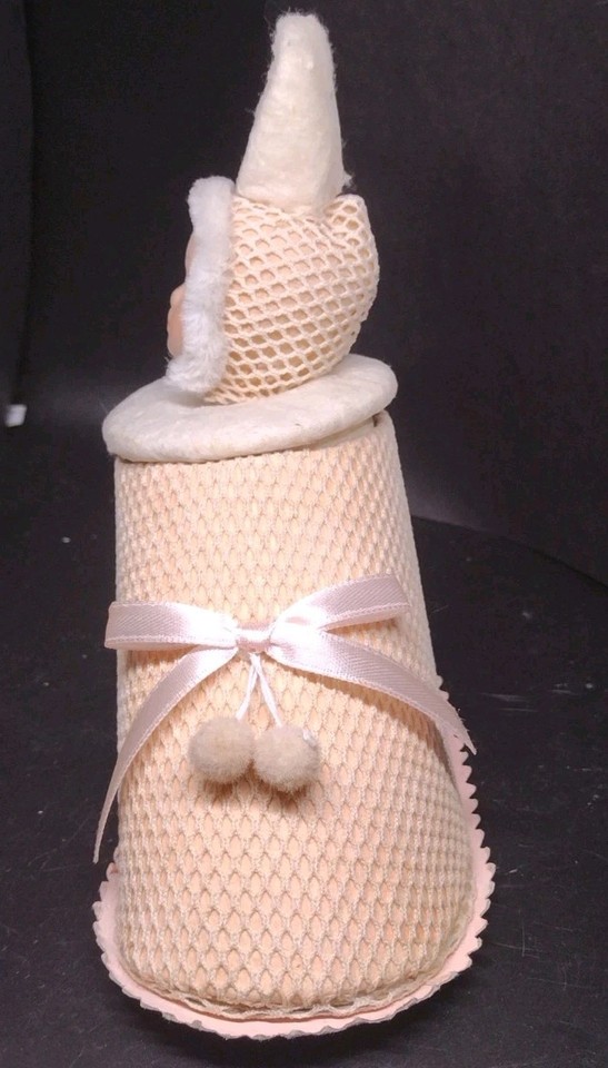 Bethany Lowe Spun Cotton & Bisque Hand Painted Face Child Candy ...