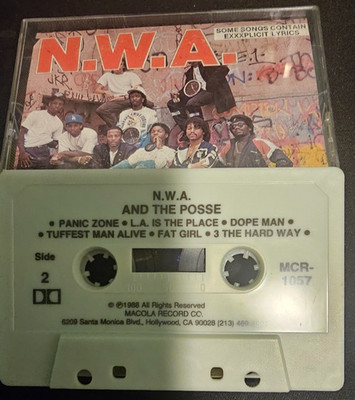 NWA And The Posse Cassette Tape Hip Hop Ice Cube Dr Dre 1989 | eBay