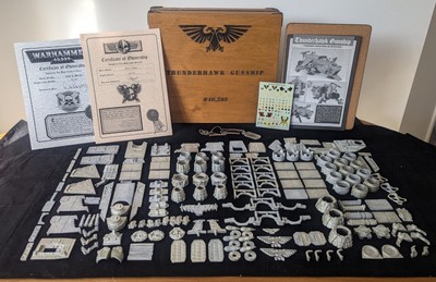 Warhammer 40k 1997 Metal Thunderhawk Gunship NIB! Beyond OOP! | eBay UK