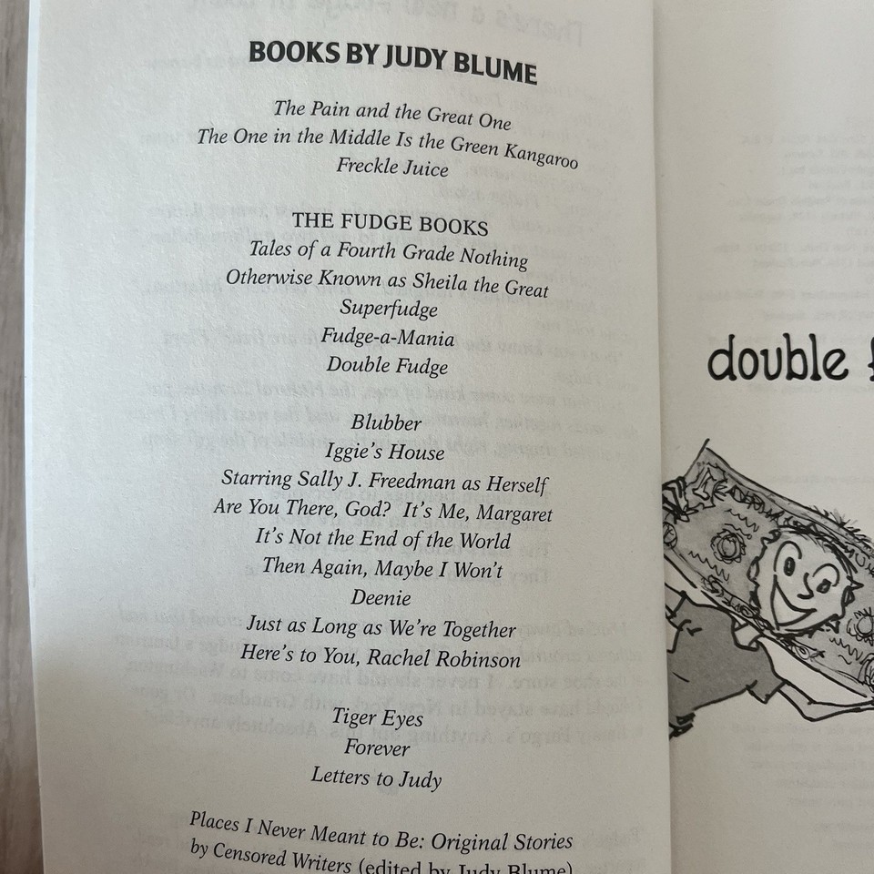 Judy Blume Fudge Series Set of 5 Kids Chapter Books Paperback Lot | eBay