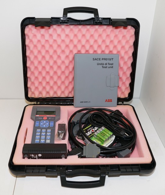 ABB SACE Pr010/t Low Voltage Circuit Breakers E1-e6 Protection Tester ...