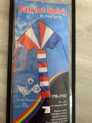 lot of 13 Patriot hi fly kites with line new | eBay