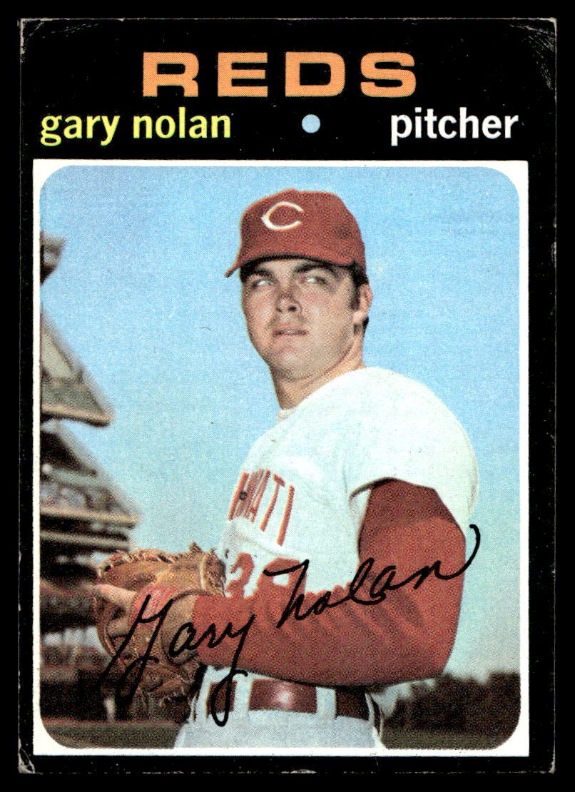 1971 Topps #75 Gary Nolan Cincinnati Reds VG-VGEX Crease | eBay