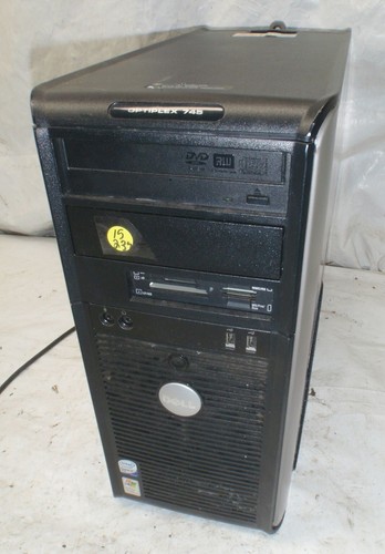 Dell Optiplex 745 Desktop Computer w Windows XP Home Edition COA - No ...