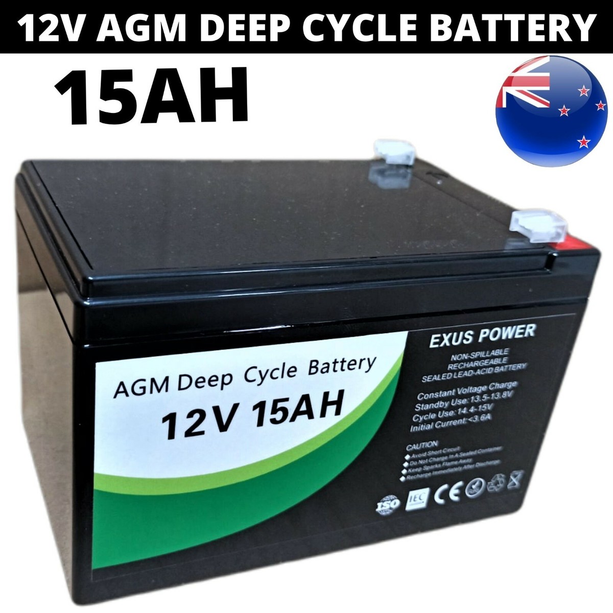 Solar Batteries Sealed Deep Cycle 18Ah Sealed Deep Cycle Solar Battery