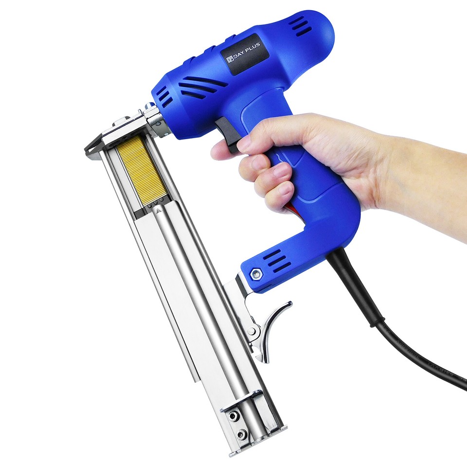Electric Staple Gun Stapler Tacker Staple Nail Gun 2-in-1 Upholstery ...