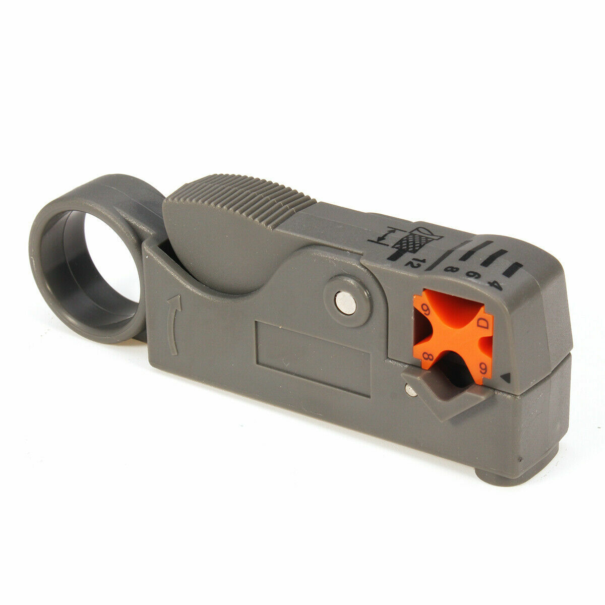 F-Type Compression Crimper Rotary Coaxial Cable Cutter Hand Tool + 15 ...