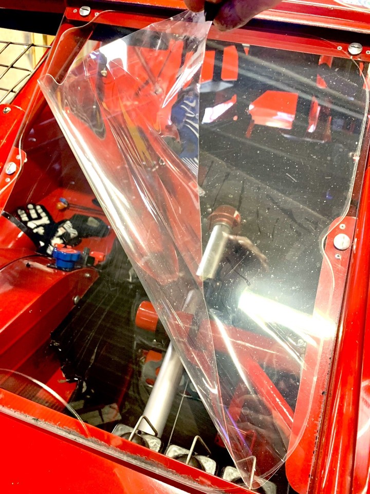 RACE CAR WINDSHIELD 3M TEAR OFFS S 17-1/8" X 21-1/2" (4CT per sheet) | eBay