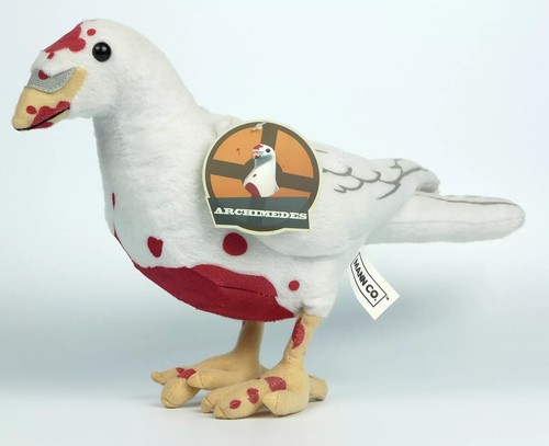 VERY RARE Team Fortress 2 Archimedes White Dove Plush w/ Tag (No Code ...