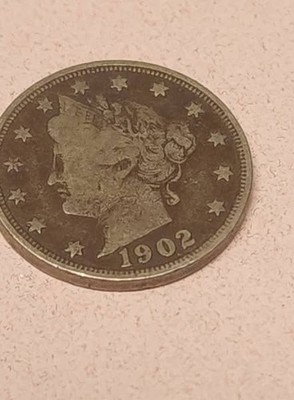 1902 Liberty Head V Nickel Extremely Fine XF Coin | eBay