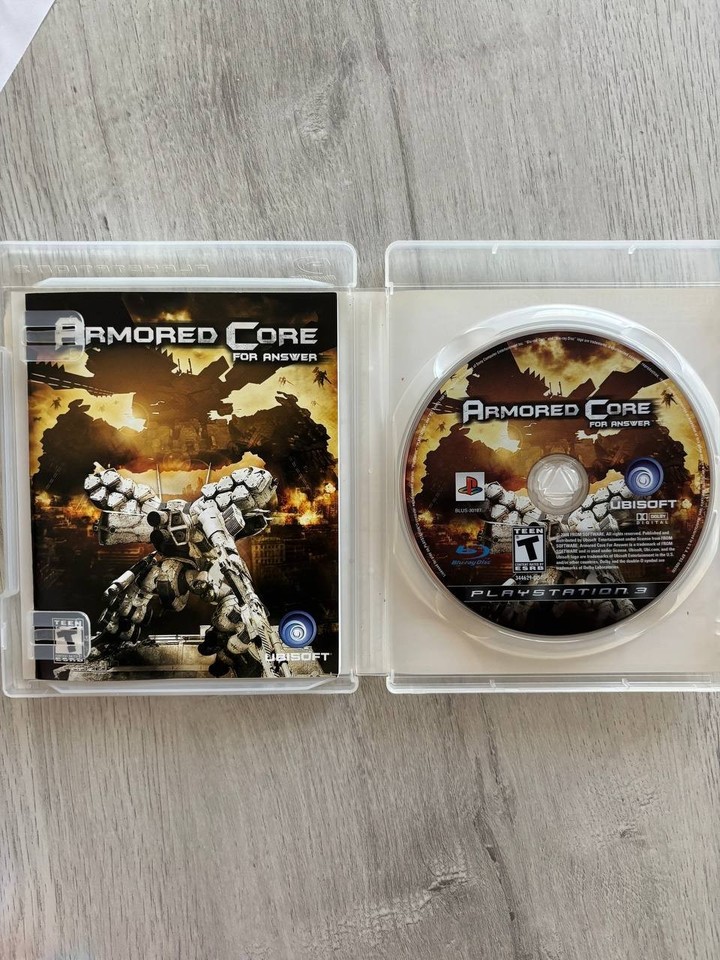 Armored Core: For Answer (Sony PlayStation 3, 2008) – Complete – Rare 8888344629| eBay