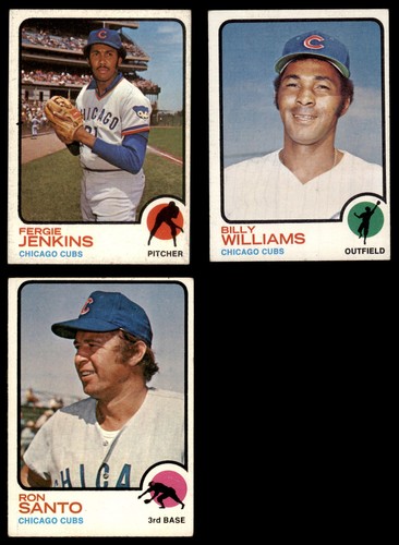 1973 Topps Chicago Cubs Team Set 3.5 - VG+ 6909732 | eBay