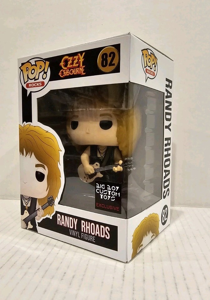 CUSTOM Pop Funko RANDY RHOADES of Ozzy Osbourne Exclusive Collectible ...