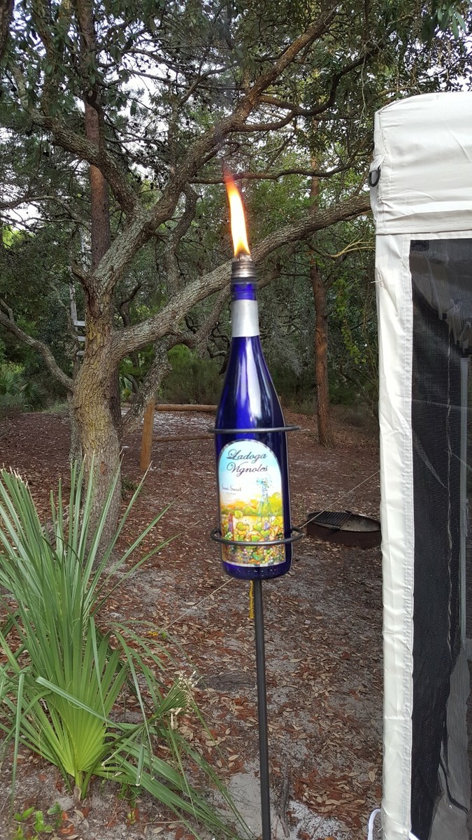 Diy Wine Bottle Tiki Torch Beer Bottle Tiki Torches Create Ambiance