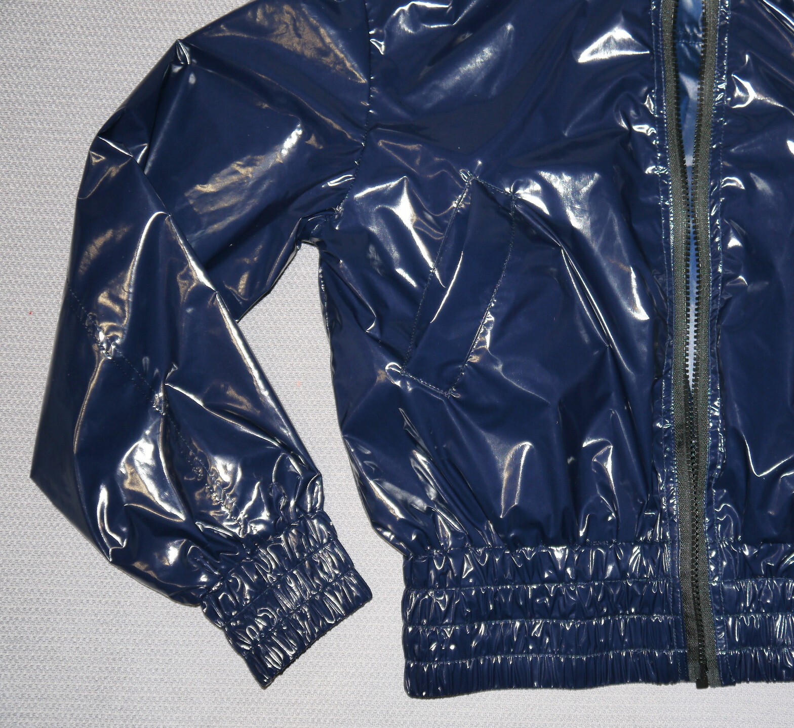 Glanznylon PVC shiny nylon Jack DB Regenjacke Jacket 9 Farben XS-5XL ...