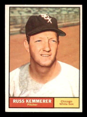 1961 Topps Baseball #56 Russ Kemmerer EX/MT *e1 | eBay