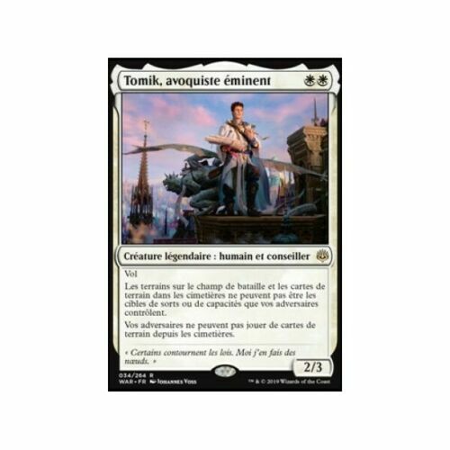 FOIL MTG Magic 1X Tomik, distinguished Advokist / TOMIK, AVOQUISTE ...