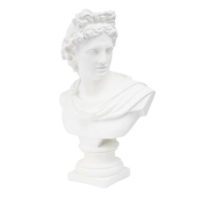 11.8'' Apollo Head Statue Replica Portraits Sculpture Handicraft ...