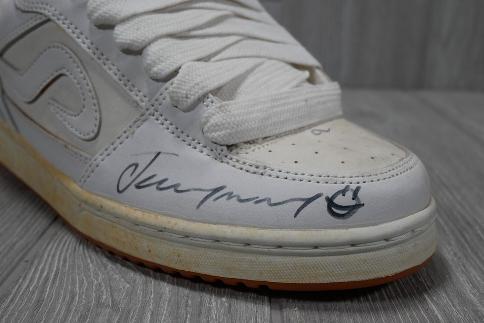 Rare Adio Jeremy Wray Signed White Leather Right Shoe Only Mens Size 9 ...