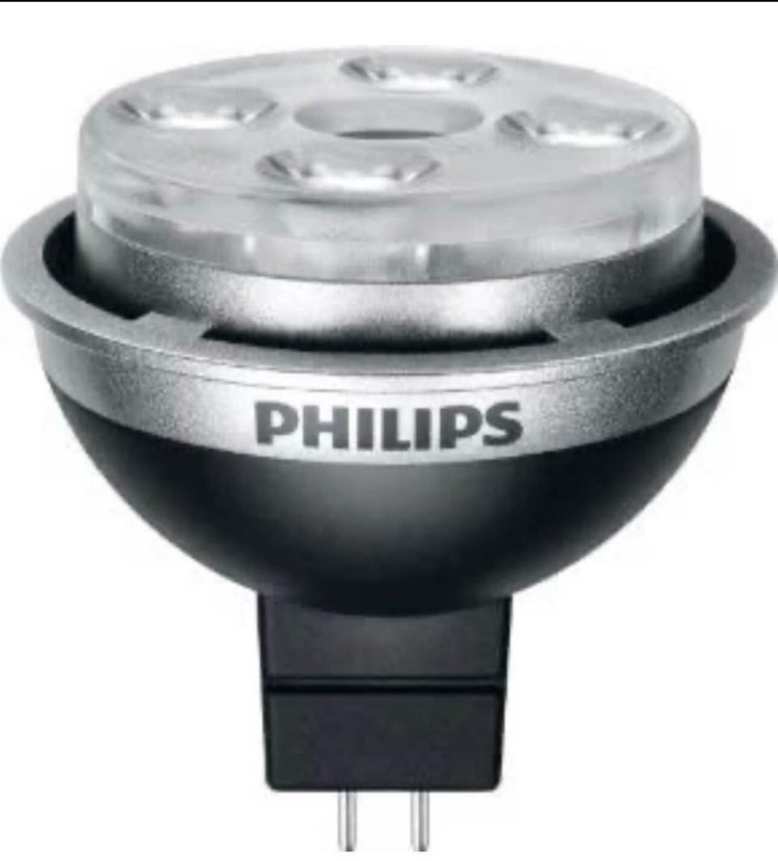 Philips - Box of 10 Pack - MR16 35 Flood Light Bulb -10W - Dimmable- 25 ...