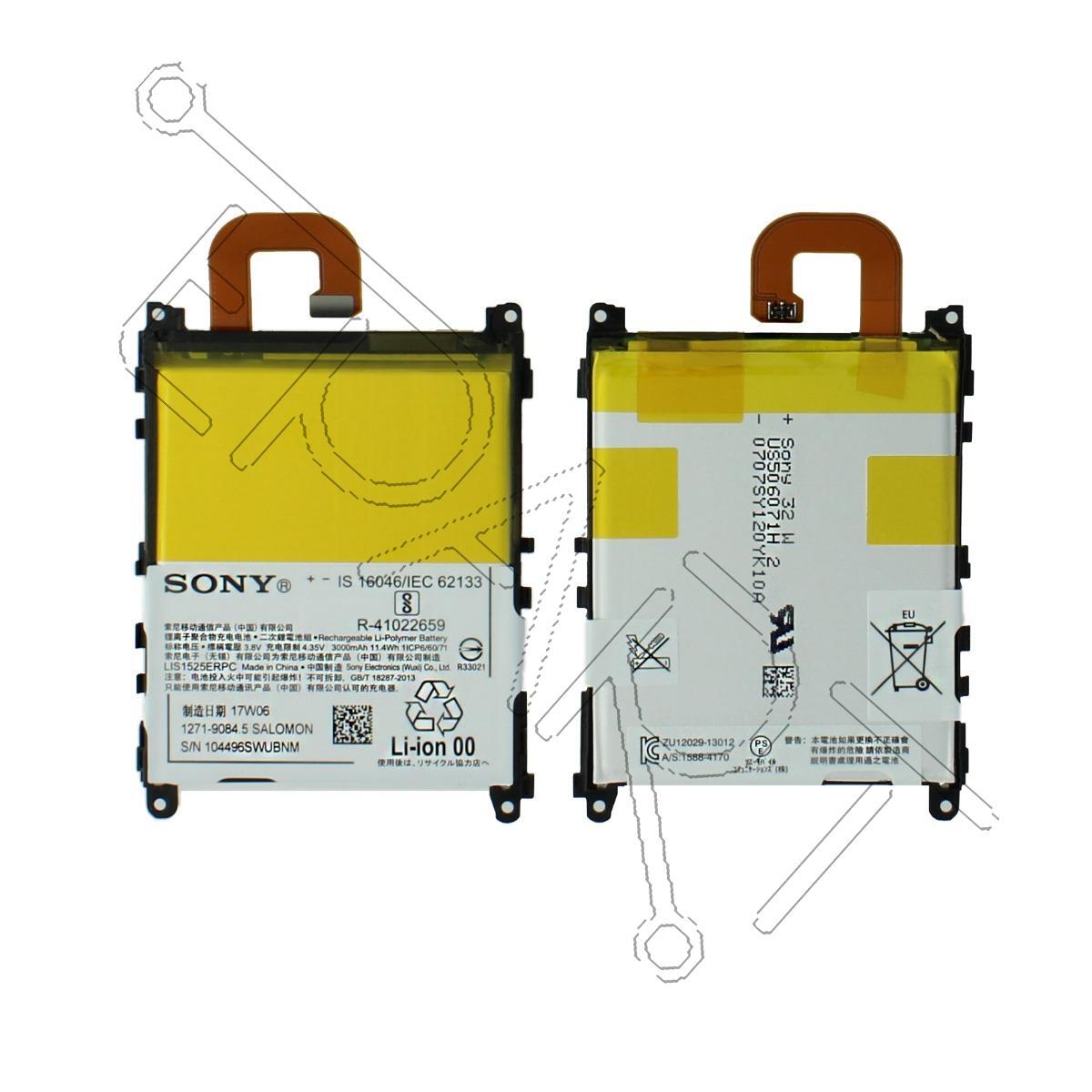 Genuine Sony Xperia Z1 Battery 3000mAh - LIS1525ERPC 1271-9084 | eBay
