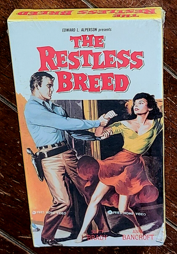 The Restless Breed (VHS, 1991), Fries Home Video) Scott Brady/Anne Bancroft! | eBay